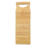 Bamboo Laundry Washboard 15.7" x 7", 18mm Thick Hand Washing Scrub ...