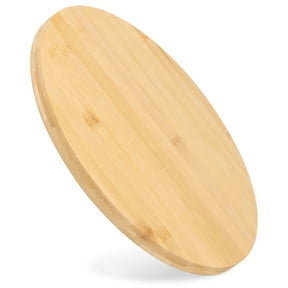 21-in Diameter Wooden Large Lazy Susan Turntable, Functional Dining and ...
