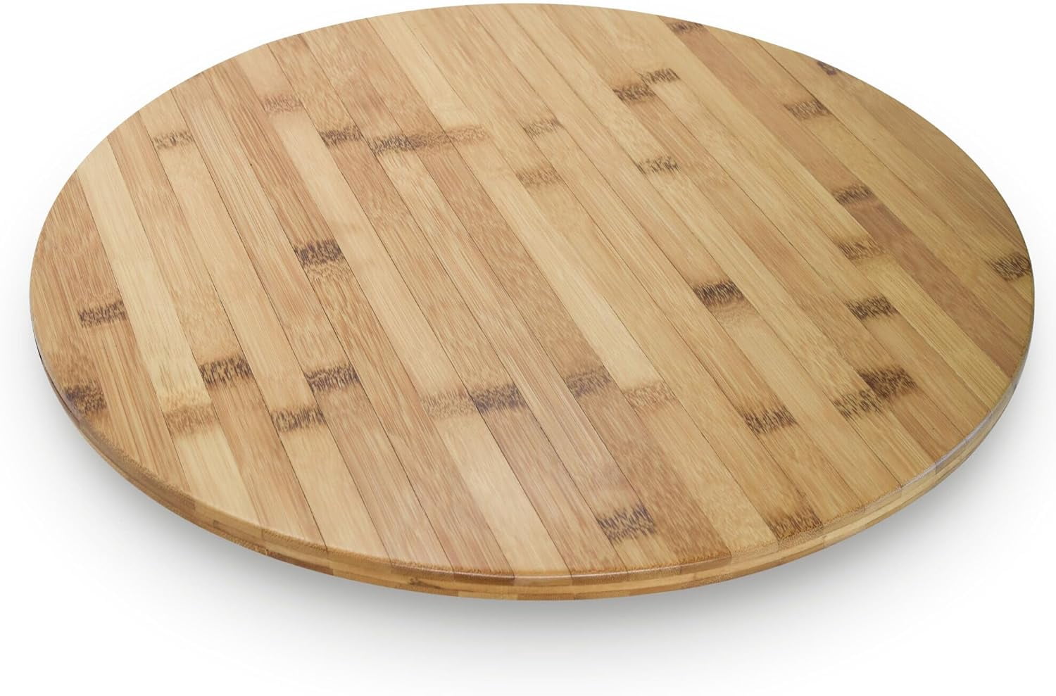 Bamboo Lazy Susan Spinning Turntable for Kitchen Storage and Table (21 ...
