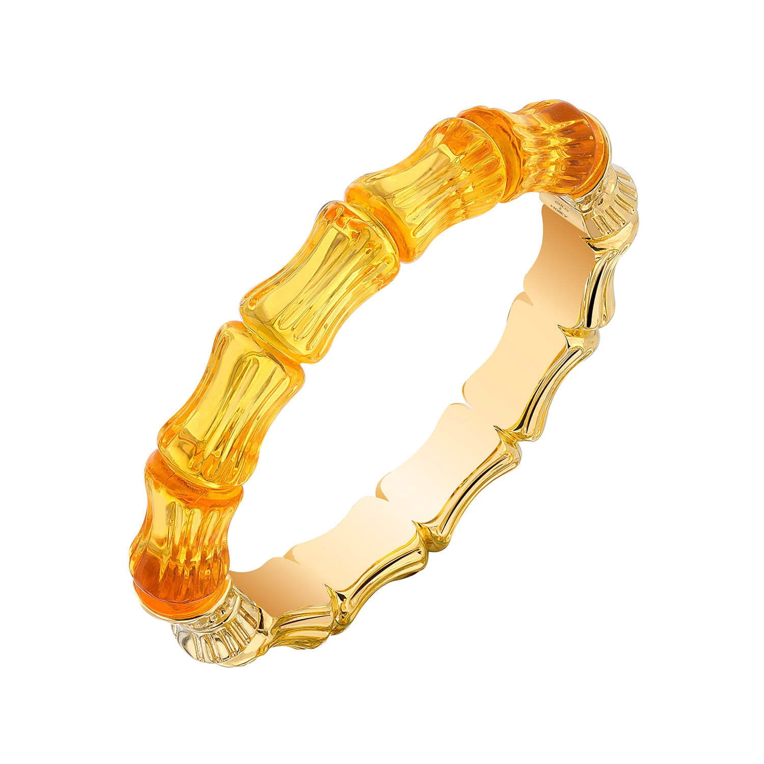 Bamboo Lucite Hinge Bangle - Walmart.com