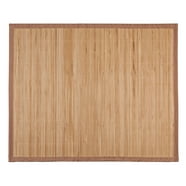 Oriental Furniture 4 ft. x 6 ft. Bamboo Rug, Natural - Walmart.com