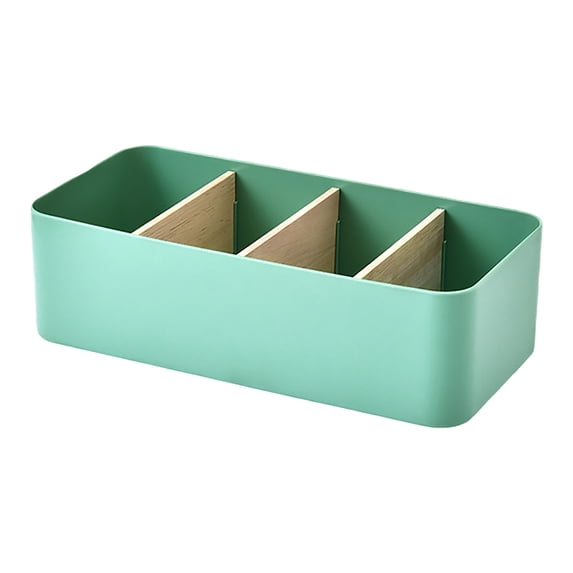 Bamboo Office Organiser Multifunctional Desk Organiser with Pen Holder ...