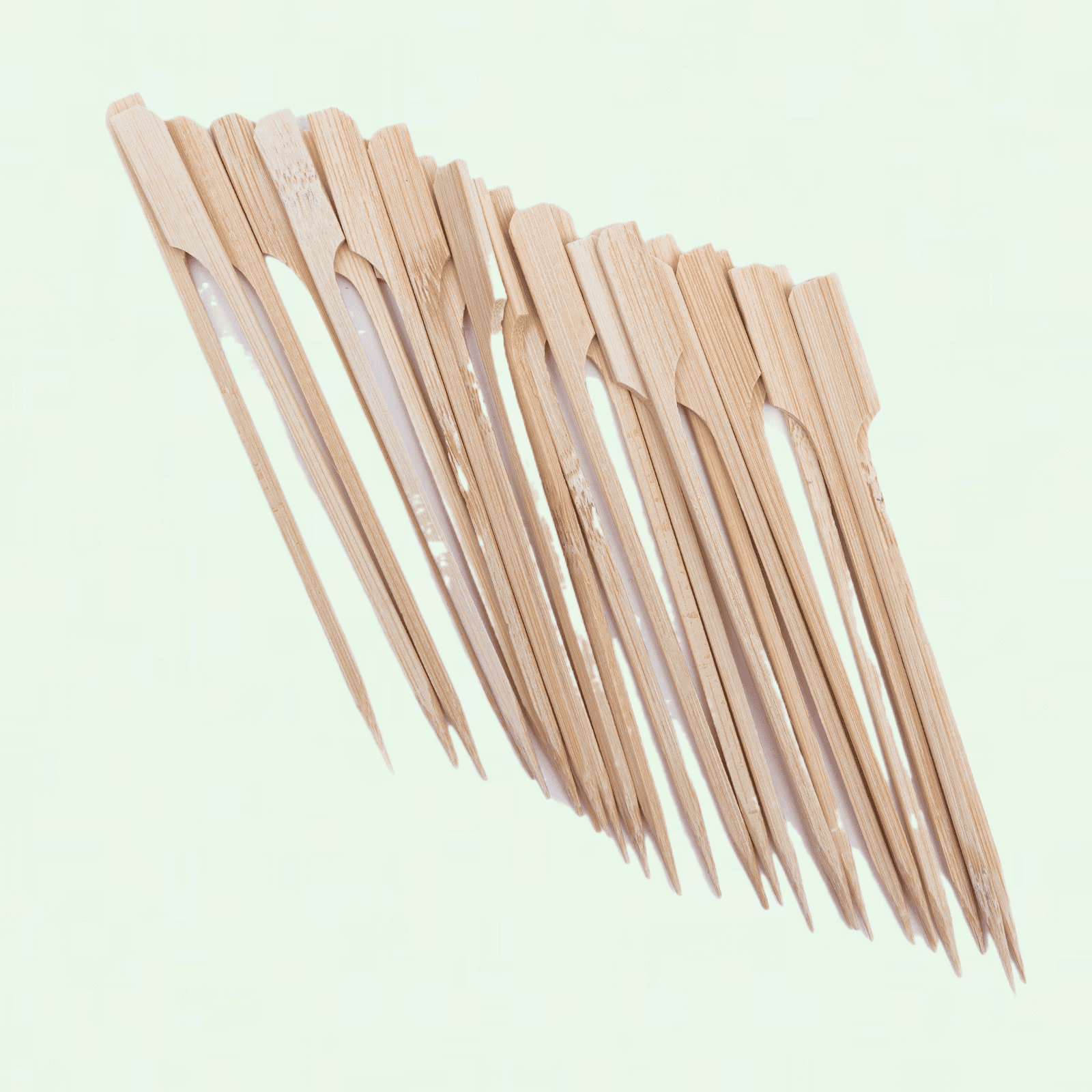 Bamboo Paddle Pick, 6 Inches, 100-Pack, Appetizer Skewers, Toothpicks ...