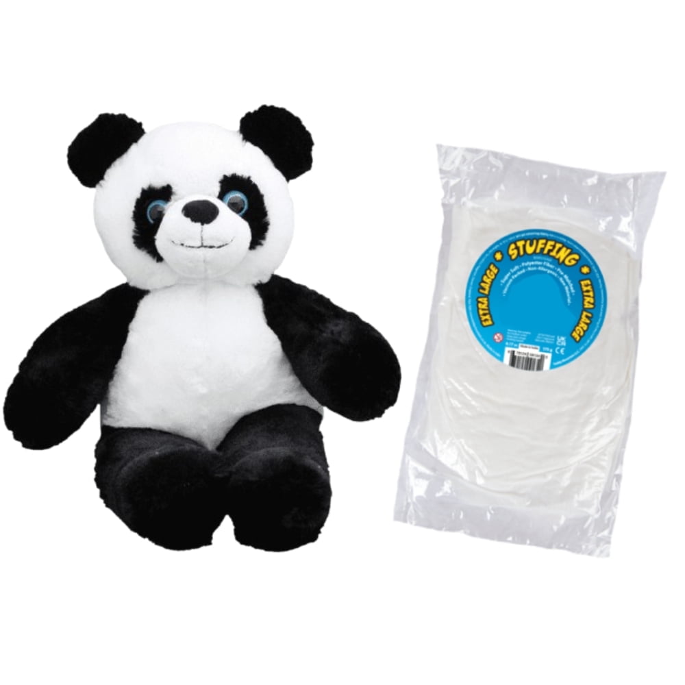 Plush Gear Bamboo The Panda 16" DIY Plush Toy Skin – Hand-Stuffing Kit ...