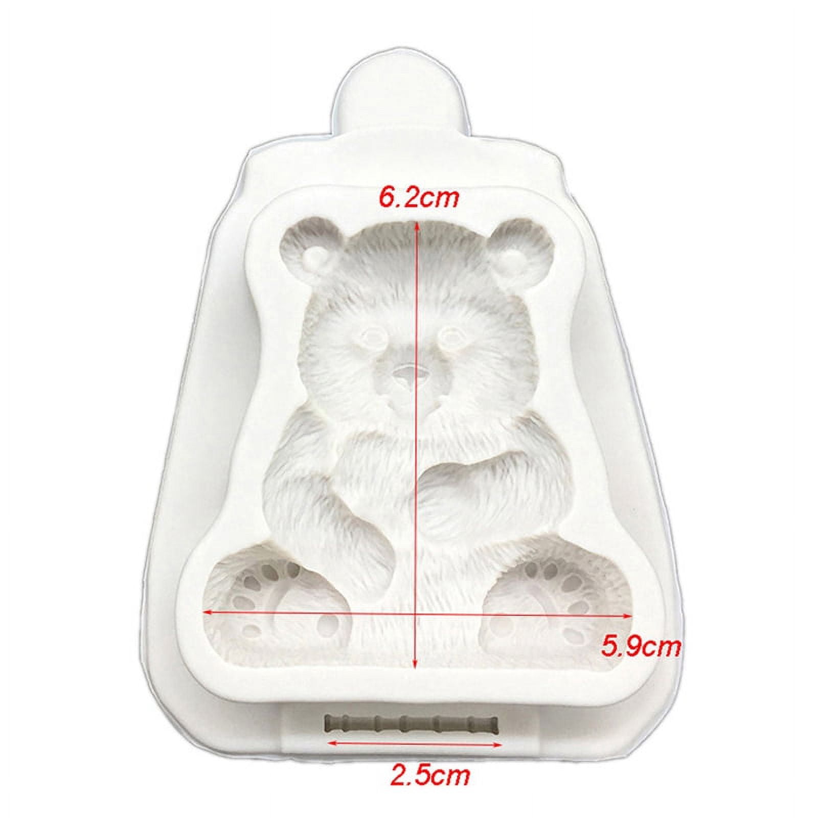 Bamboo Panda Silicone Mold Fondant Cakes Decoration Mould Chocolate ...