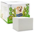 Bamboo Pet Towel 25 PCS - Reusable Bamboo Paper Towels for Dogs, Cats ...