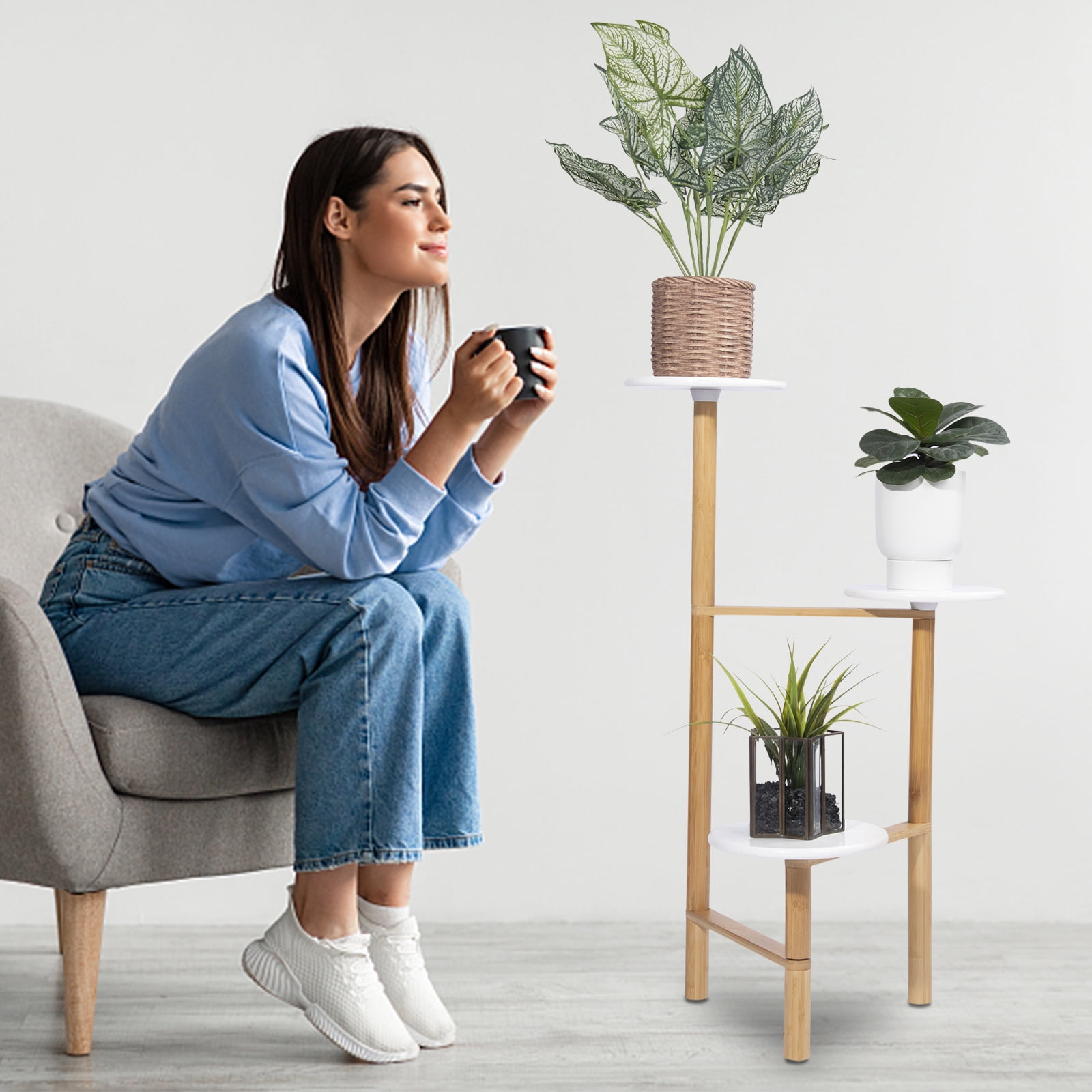 Surprising Plant Stand Indoor Walmart Pictures
