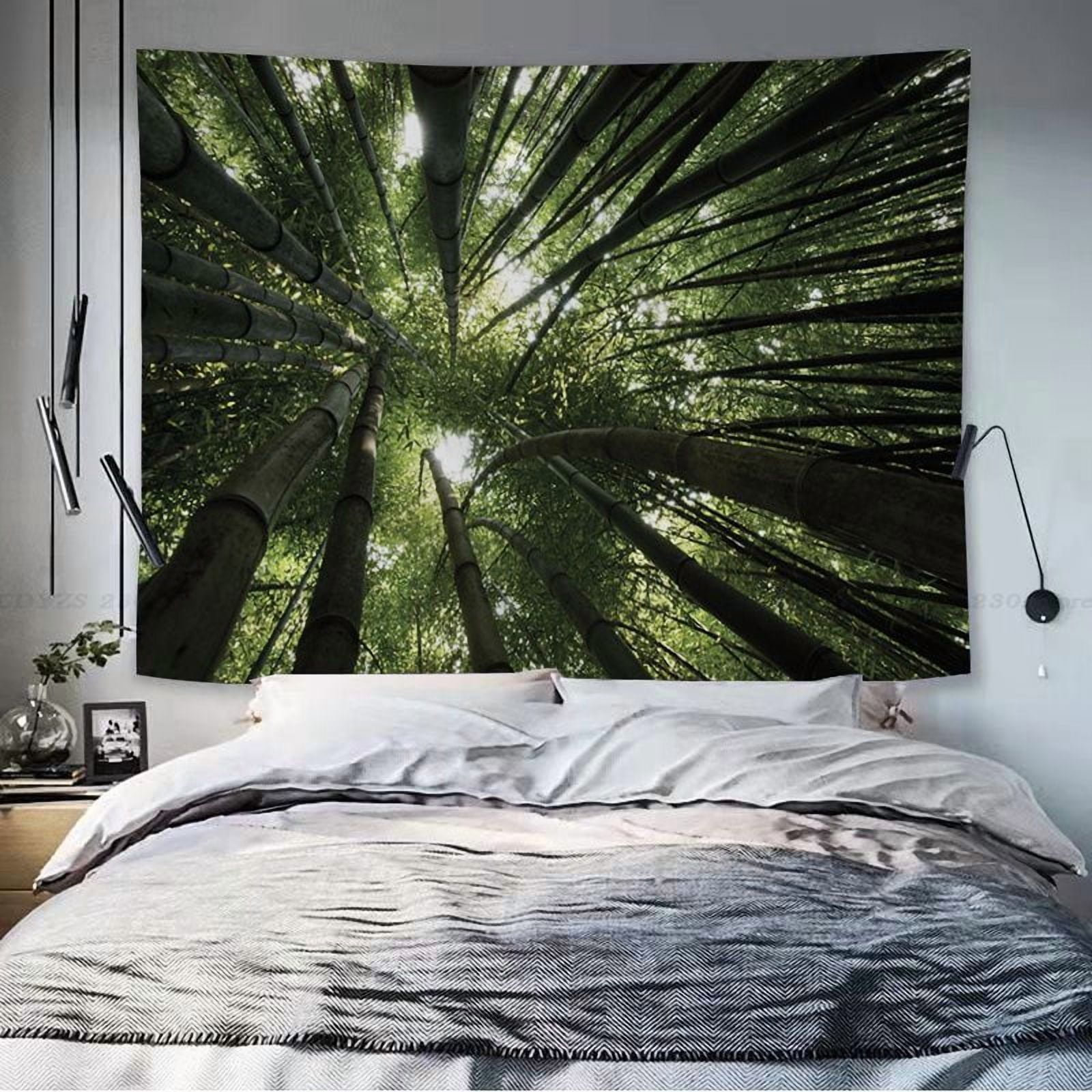 Bamboo Printed Large Wall Tapestry Indian Buddha Wall ration Witchcraft ...