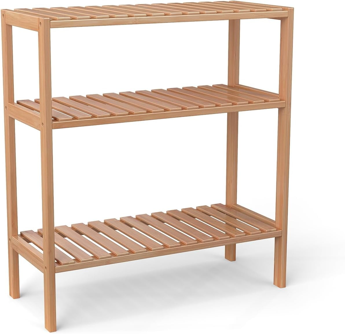 Bamboo Rack Multifunctional Bathroom Kitchen Living Room Holder Plant ...