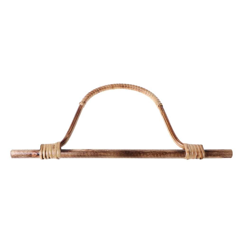 Bamboo Rattan Purse Hanger Bag Handle DIY Handbag Replacement ...