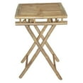 Bamboo Rectangular Folding Table- 28 x20 x19 in. - Walmart.com