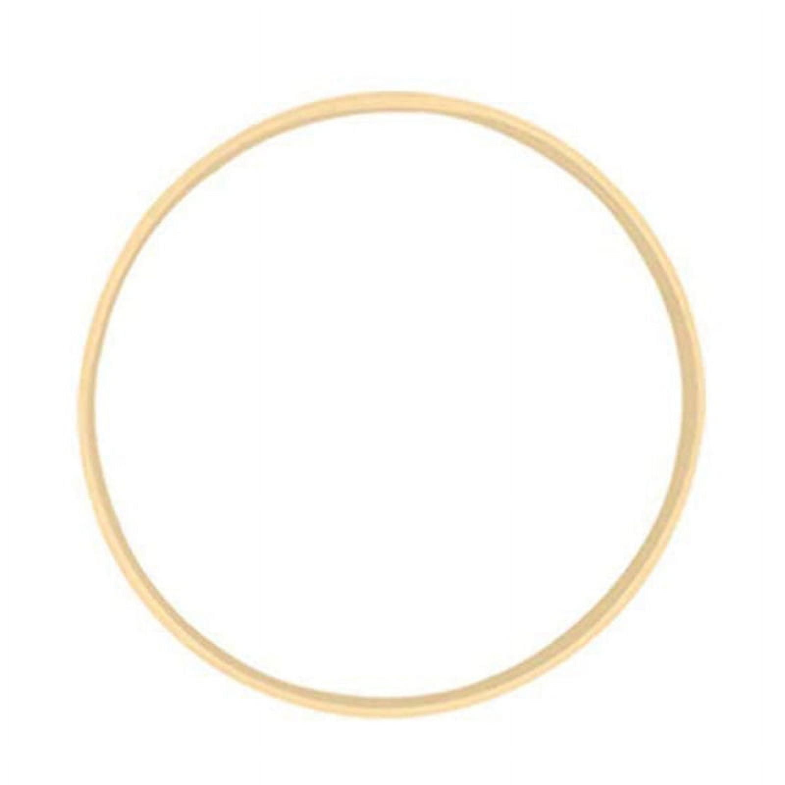 Bamboo Rings,Wooden Circle Round Catcher DIY Hoop for Flower Wreath ...