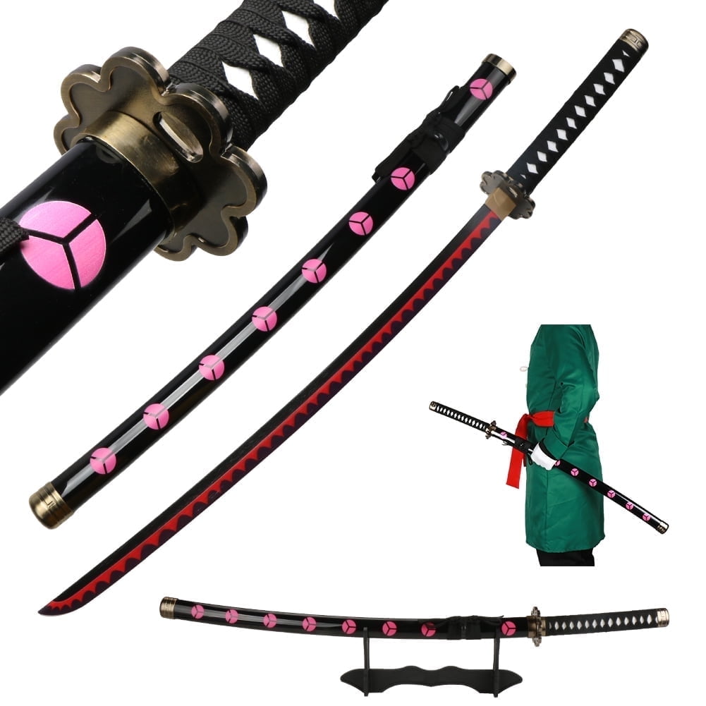 41" Bamboo Roronoa Zoro Sword Shusui - Walmart.com