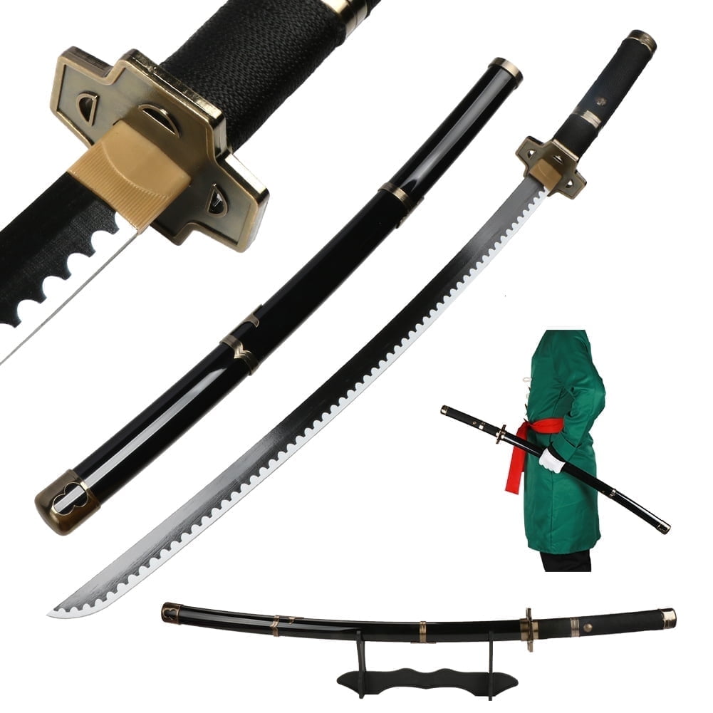 41" Bamboo Roronoa Zoro Sword Yubashiri - Walmart.com