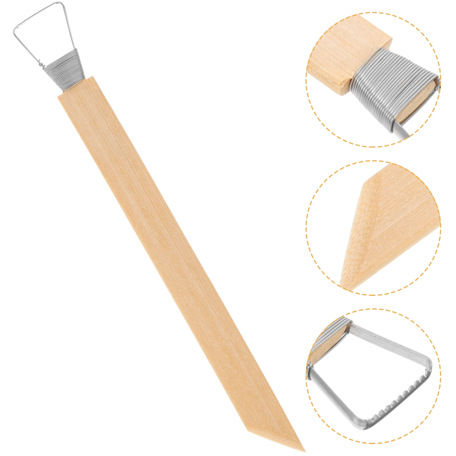 Bamboo Scraper Pottery Carving Tools Accessories Polymer Clay Craft ...