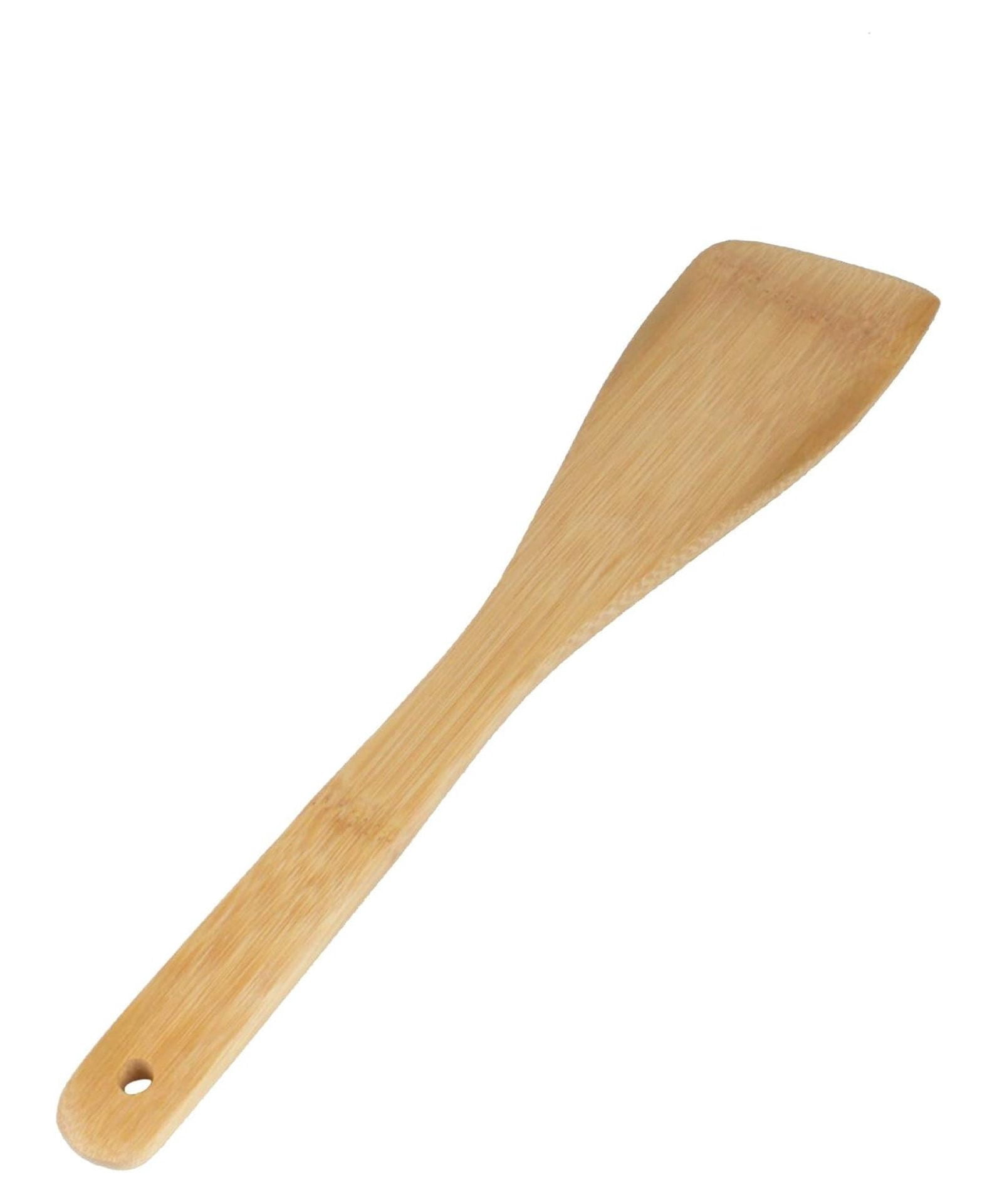 Bamboo Serving/Cooking Utensils - B18 - Angled Spatula/Paddle - 5 ...