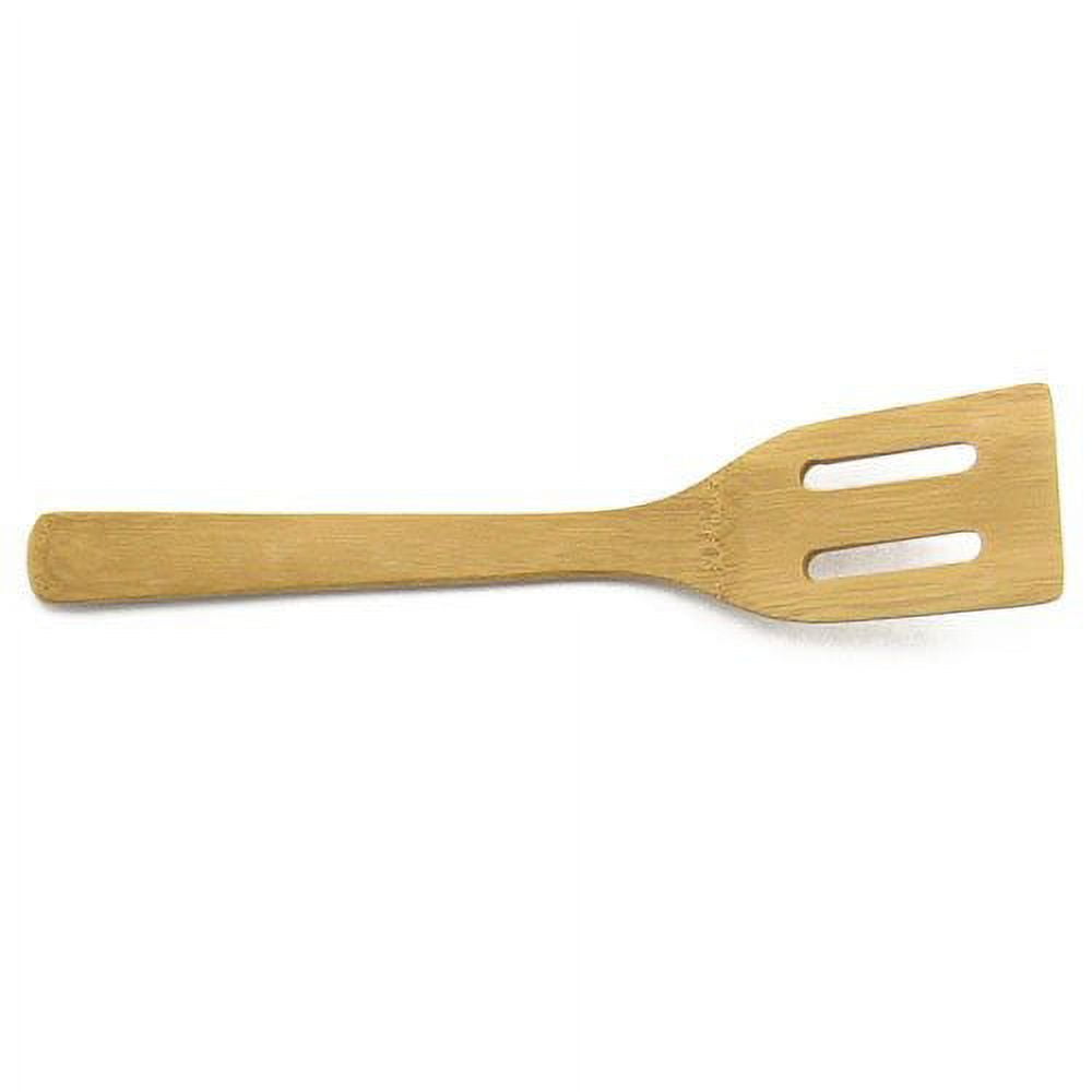 Bamboo Serving/Cooking Utensils - Offset Turner/ Spatula - 5pcs ...