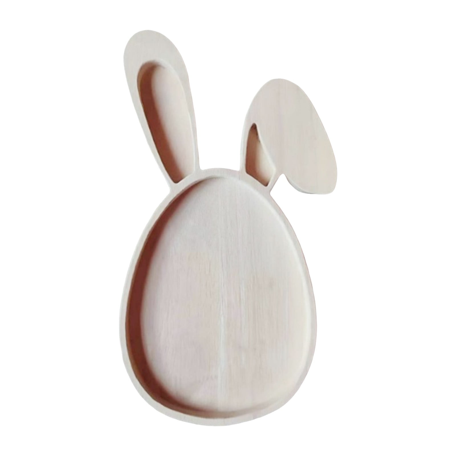 Bamboo Serving Tray Bunny Shaped Cheese Board Charcuterie Board Wood ...