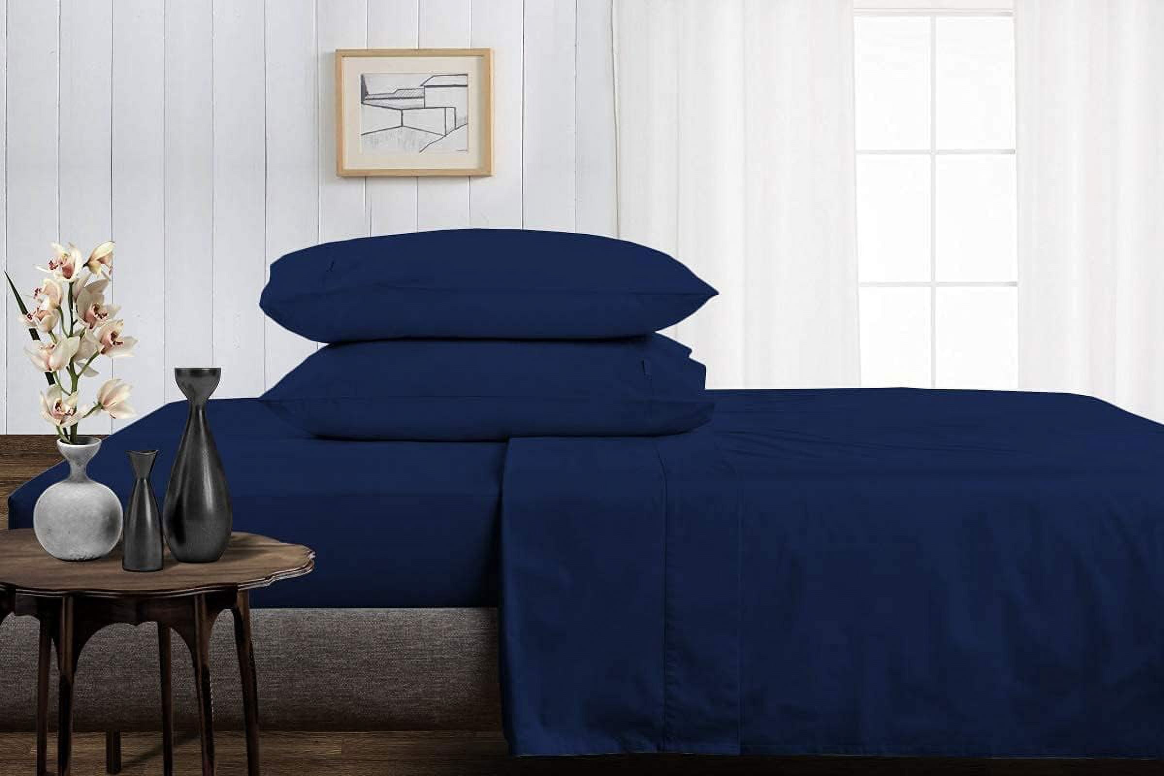 Bamboo Sheets Twin-XXL Size Bed Sheets 7 Piece Set, Pure 100% Organic ...