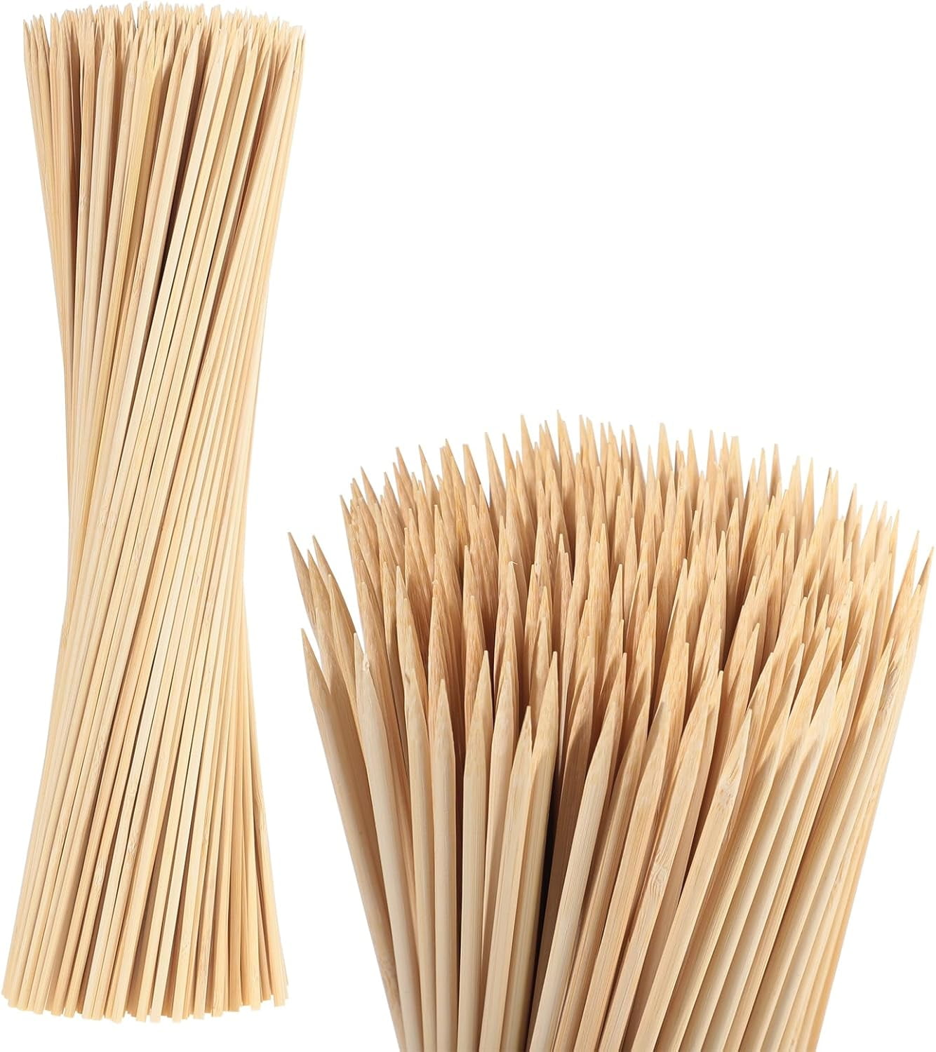 Bamboo Skewers Sticks for Barbecue Smores Marshmallows Chocolate ...