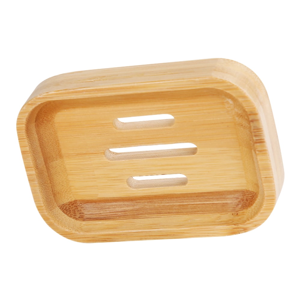 Bamboo Soap Dish Bath Tray Soap Tray Bathtub Soap Holder Soap Box for ...