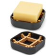 Bamboo Soap Dishes for Bar Soap Holders for Shower with Drainage for ...