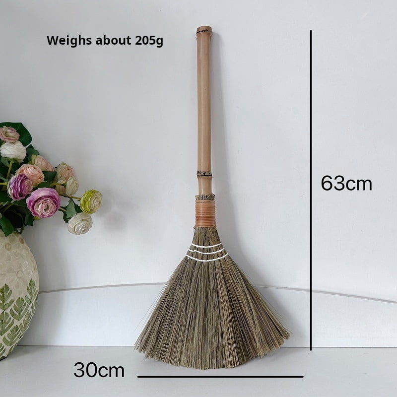 Bamboo Soft Broom For Household Dust Removal And Cleaning - Walmart.com