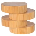 Bamboo Spice Containers Funny Round Seasoning Jars Decorative Bamboo ...