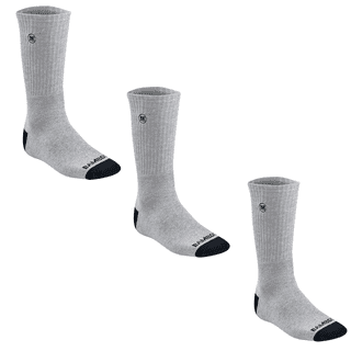 Hanes Men's Max Cushioned Crew Socks, Moisture-Wicking with Odor ...