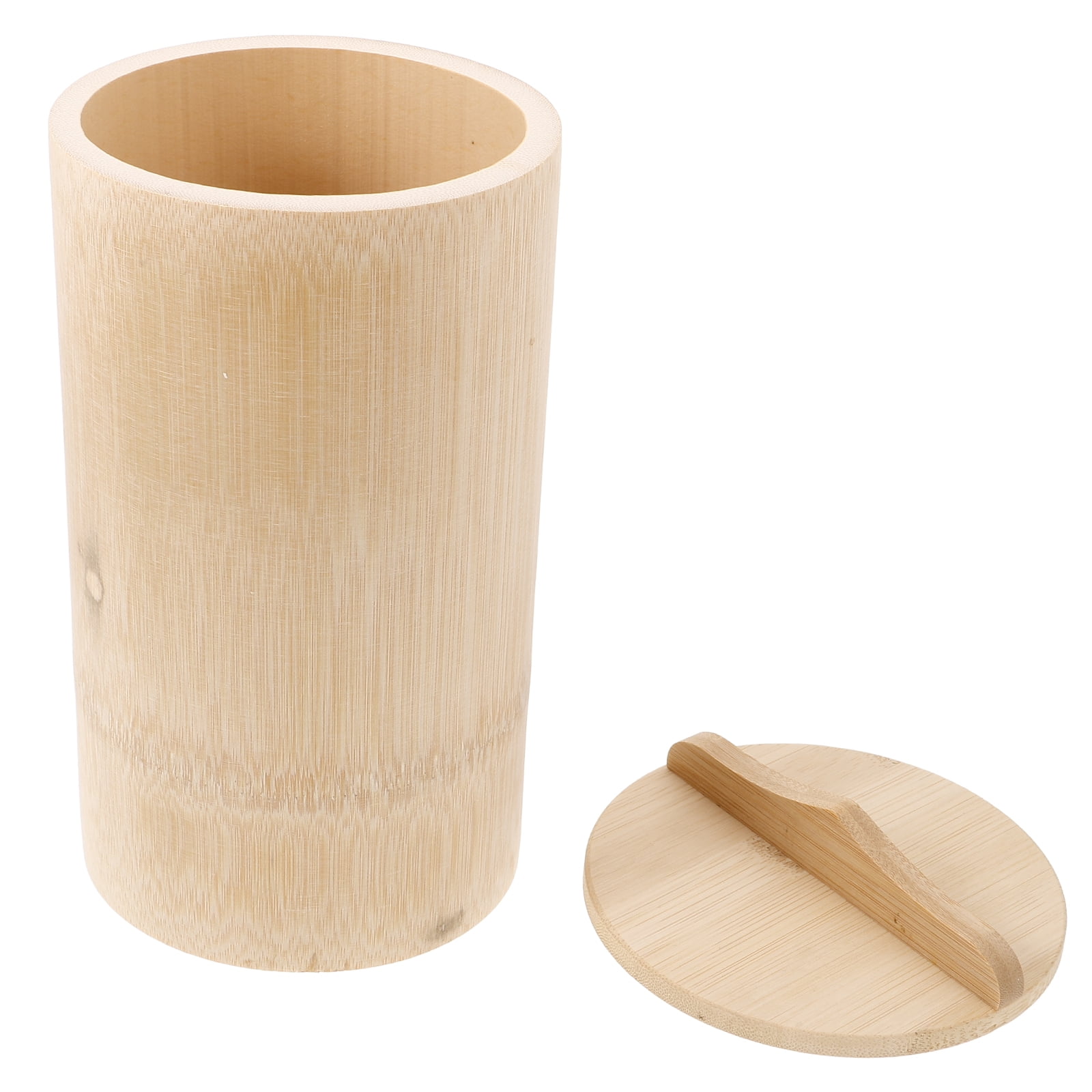 Bamboo Steamed Rice Bucket Rice Cooker Steamer Basket Sticky Rice Beige ...