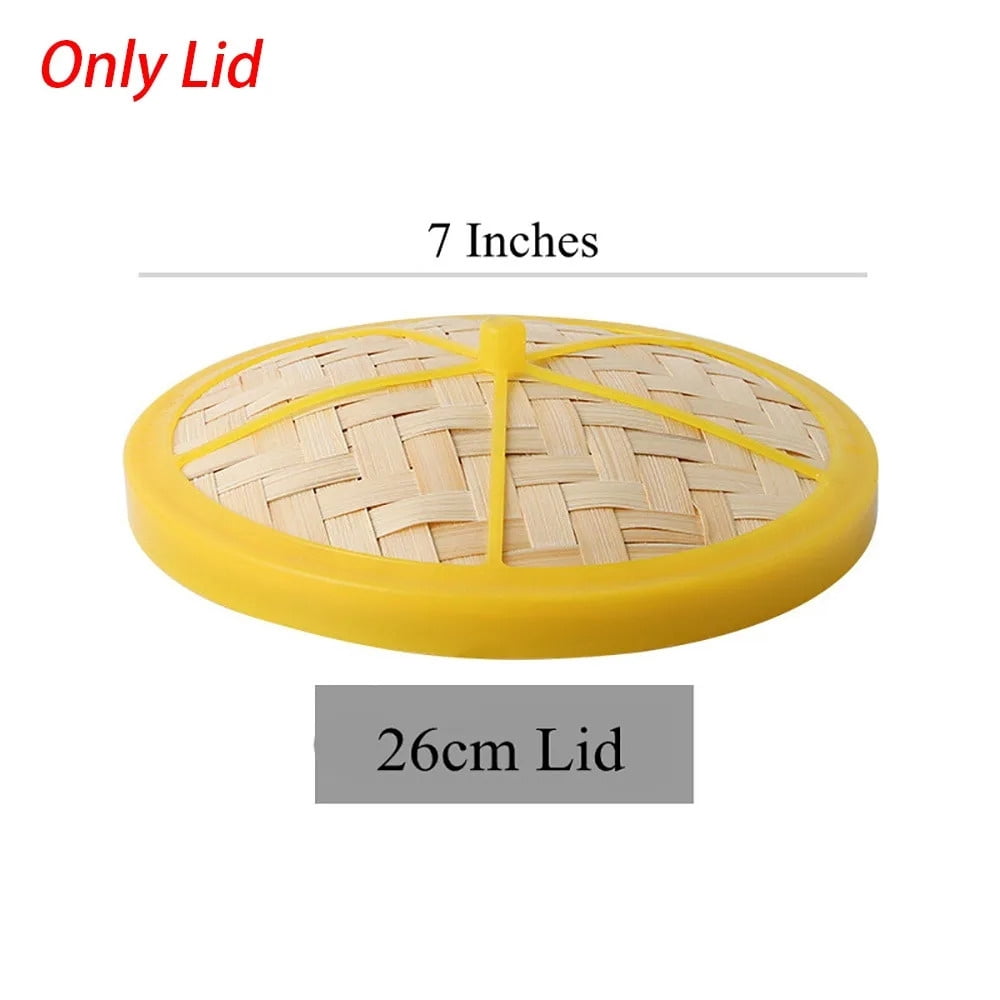 Bamboo Steamer Basket with Lid Dumpling Steamer Basket Chinese Steamer ...