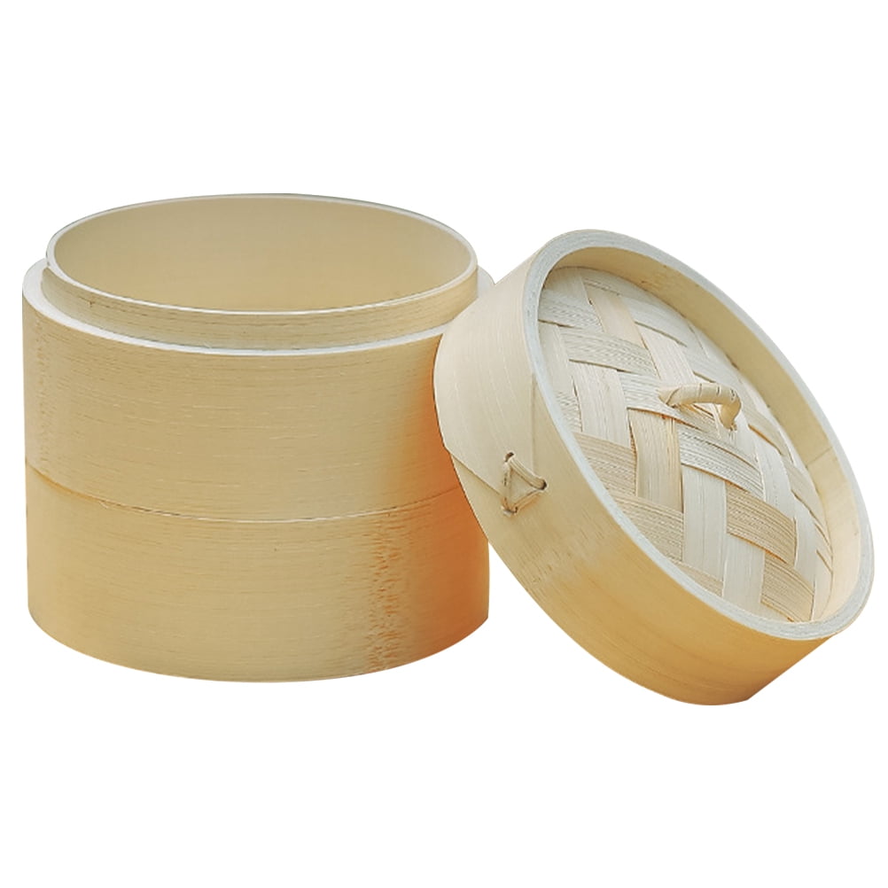 Bamboo Steamer Clear Pencil Case Panda Cool Beige Large Capacity - Walmart.com