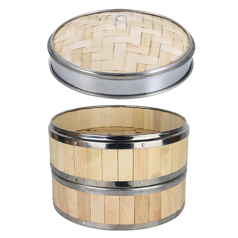 Raindrops 1 Set Bamboo Food Steamer Premium Household Cooking Tool ...