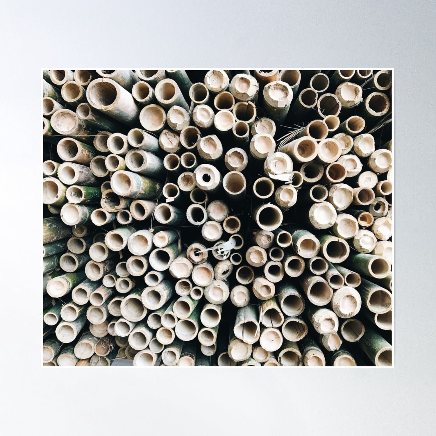 Bamboo Sticks Photo Poster Wall Art, Modern Wall Decor, 24x36 UNFRAMED ...