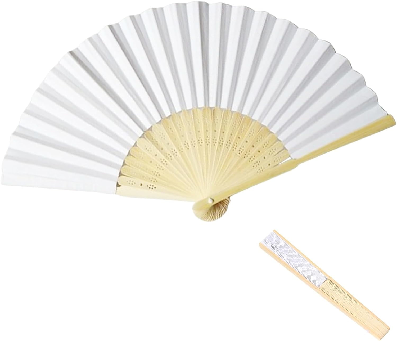 Bamboo Sublimation Fans Blanks, Line Dance Handheld Folding Fan with ...