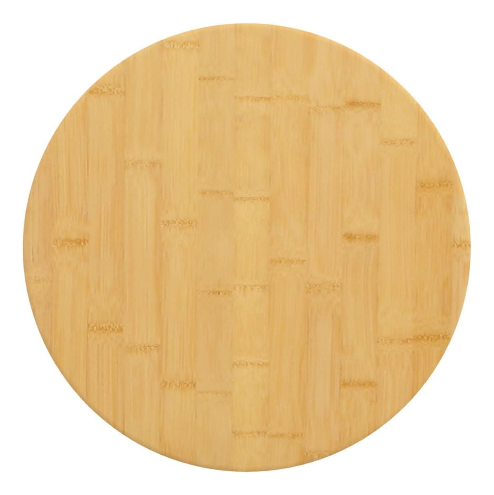 Bamboo Table Top Ø15.7", Round Bamboo Table Board for DIY Furniture ...