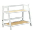 Bamboo Tabletop Shelf Double Layer Countertop Storage Rack Space Saving ...