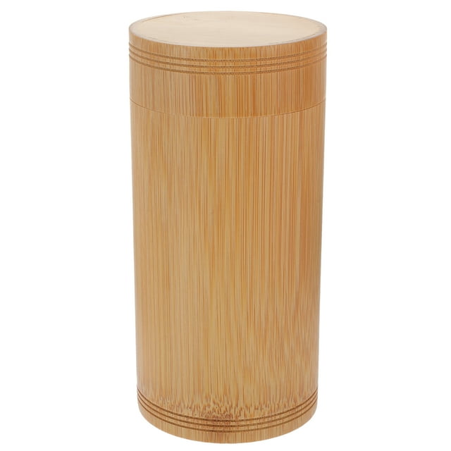 Bamboo Tea Container Travel Loose Tea Container Portable Tea Tube ...