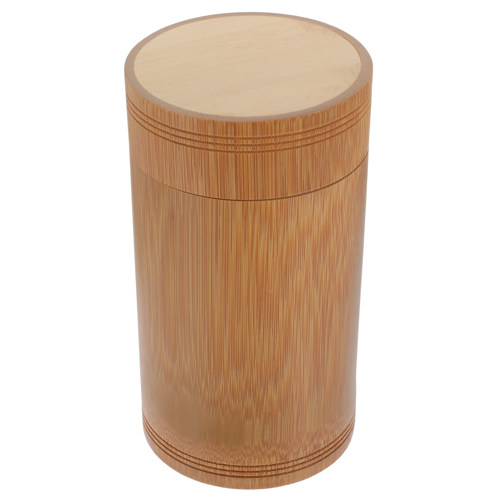 WHAMVOX Bamboo Tea Canisters Loose Leaf Tea Storage For Home Use 1Set 6 ...