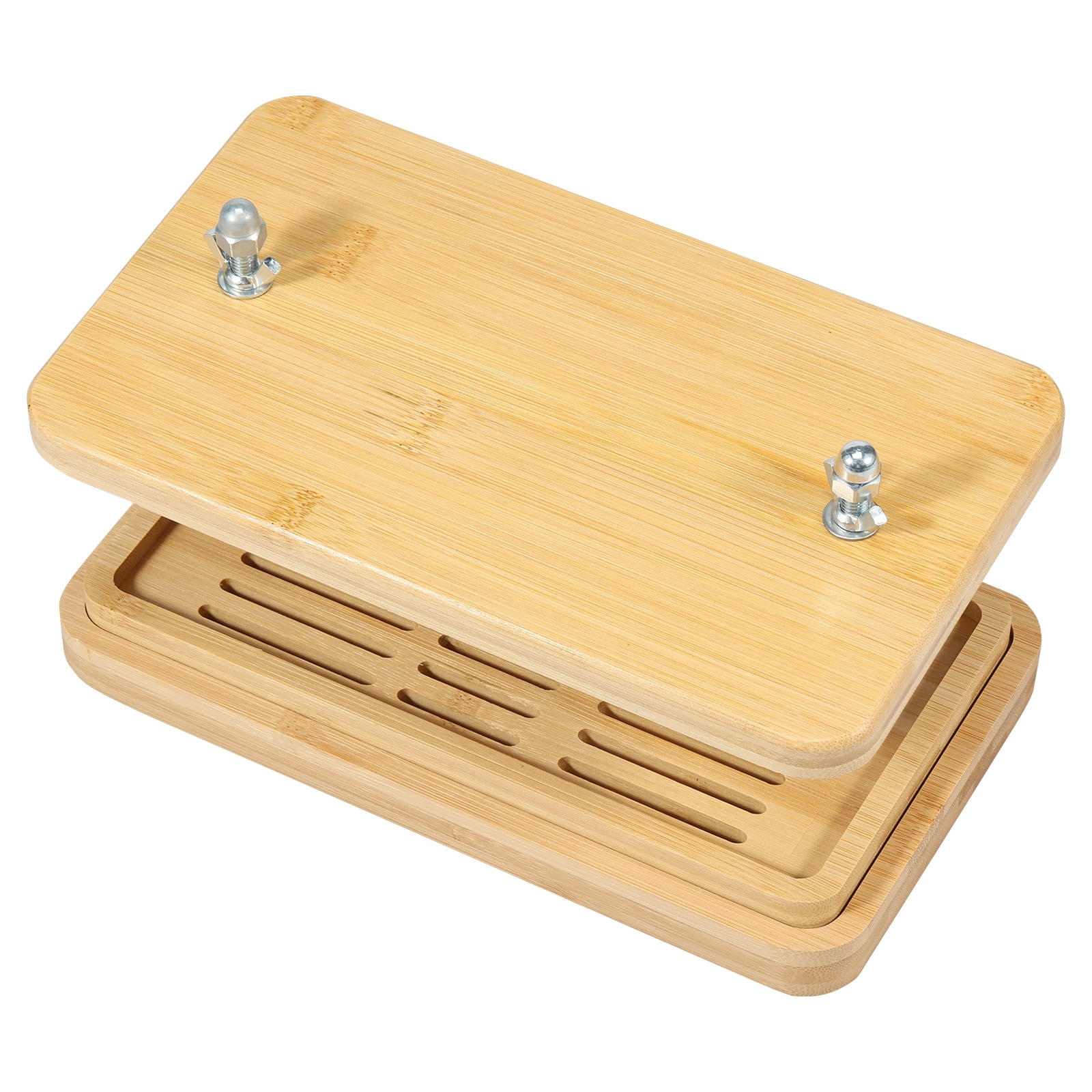 Bamboo Tofu Press with Drip Tray and Middle Strainer Safe Tofu Strainer ...