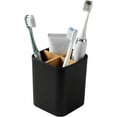 Bamboo Toothbrush Holder for Bathrooms, 4 Slots Toothbrush and ...