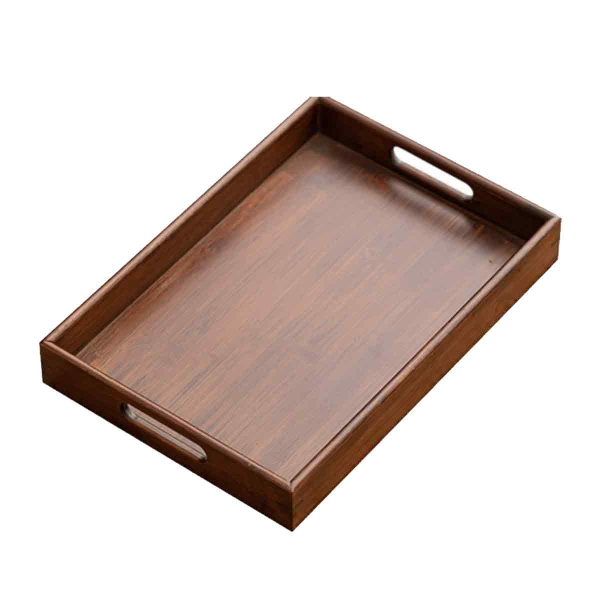 Bamboo Tray Rectangular Tea Tray Solid Wood Home Kung Fu Tea Set Water ...