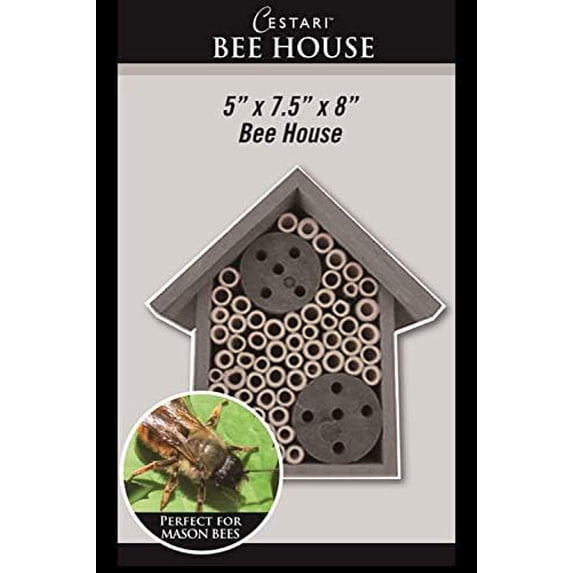 Bamboo Tube Bee Hotel for Solitary Bees - Attract Gentle Pollinators to ...