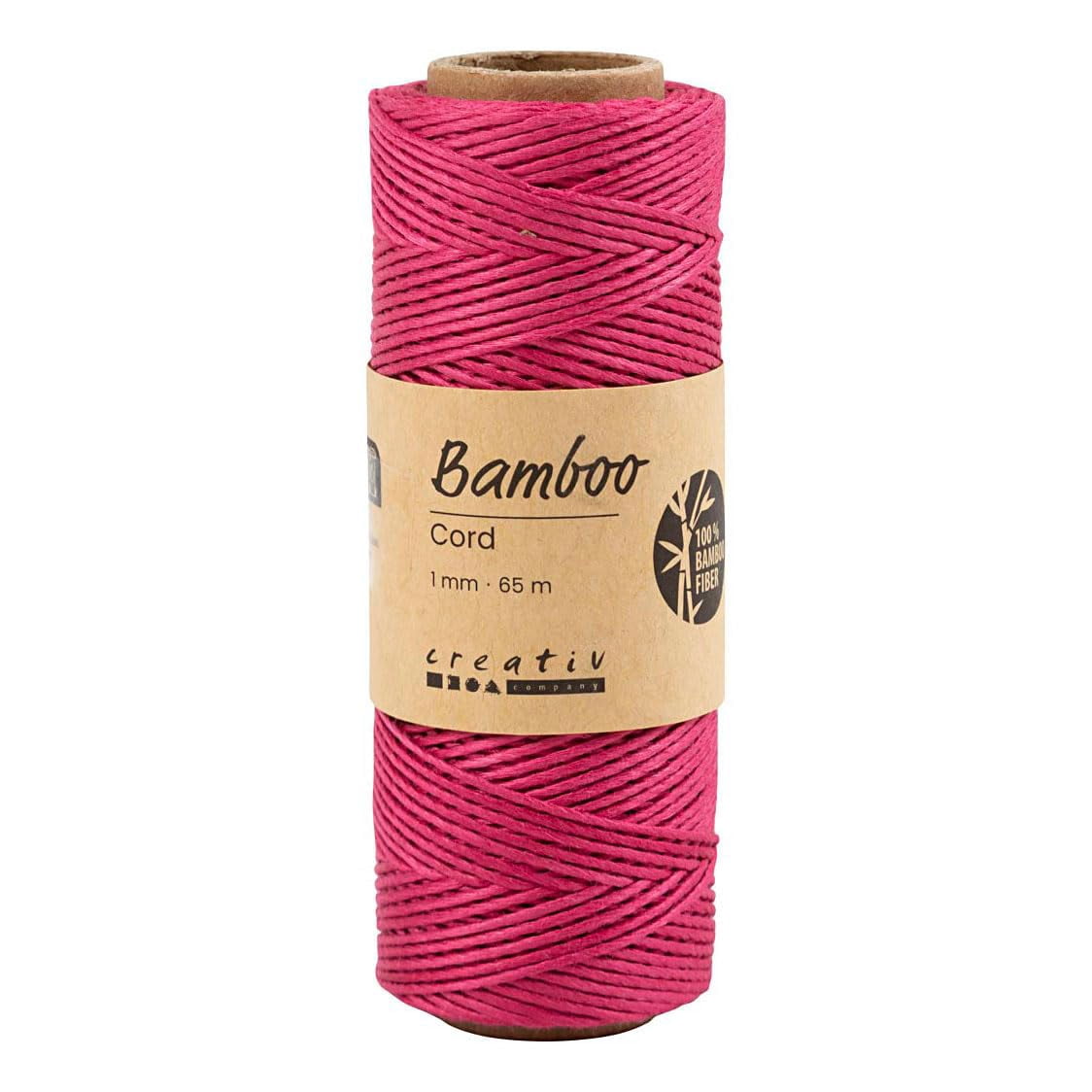 Bamboo Twine Spool - Choice of Colours - 1 mm - 65 m - Walmart.com
