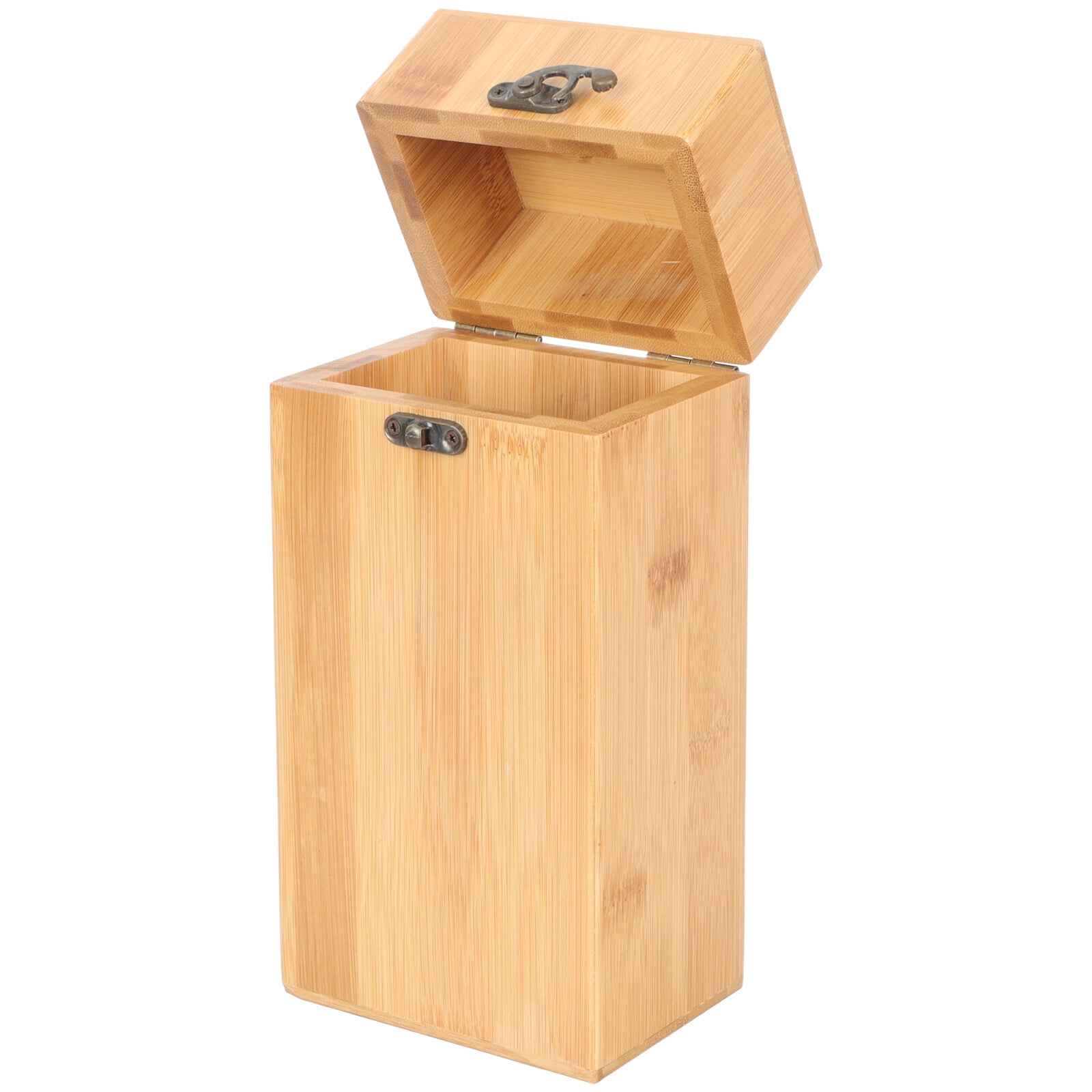 Bamboo Utensil Organizer Camping Utensil Box Bamboo Storage Box ...