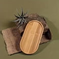 Bamboo Vanity Tray - Elegant Minimalist Organizer for Jewelry and ...