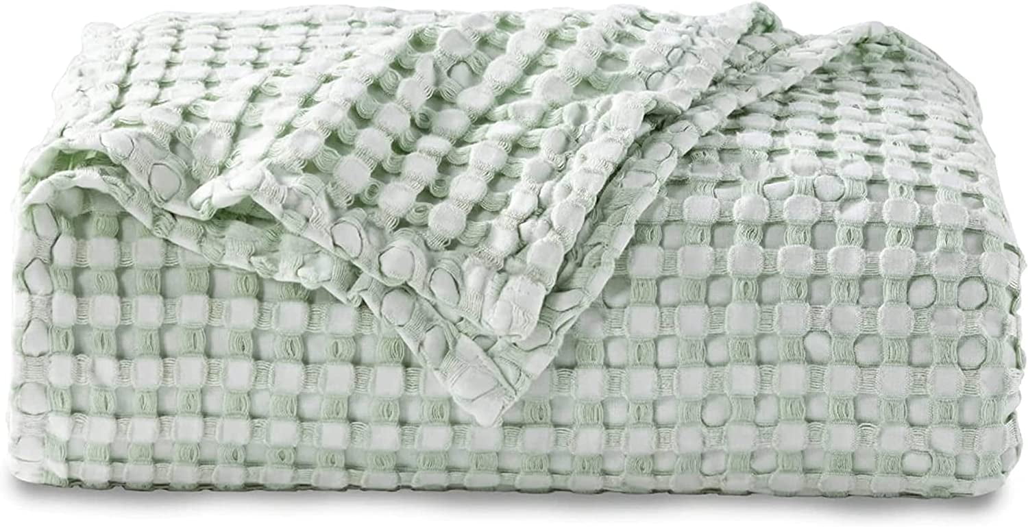 Bamboo Waffle King Size Blanket - Soft, Lightweight and Breathable Cal ...