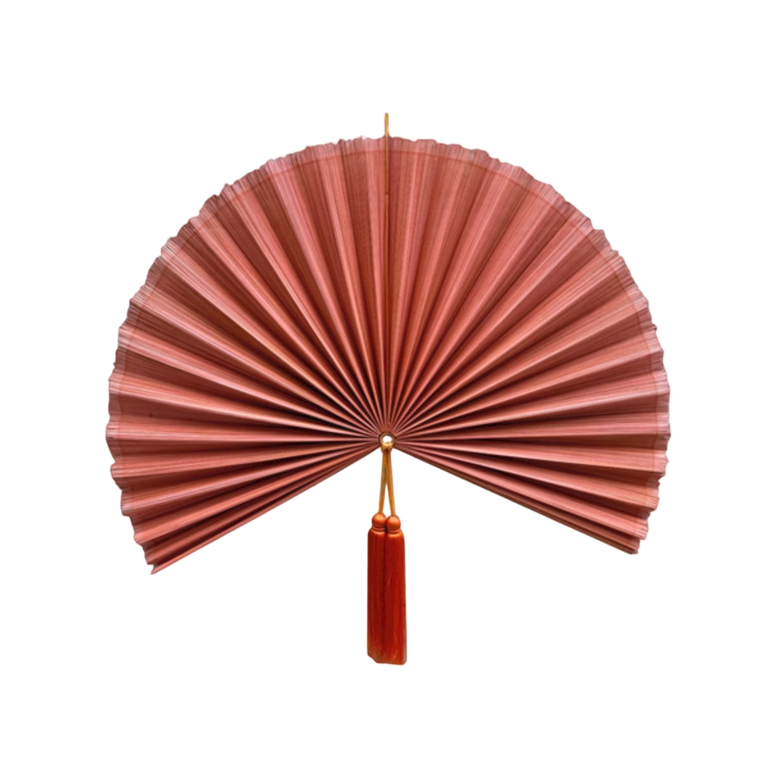 Bamboo Wall Fan, Handwoven Boho Wall Decor, 1 Piece Hanging Folding Fan ...