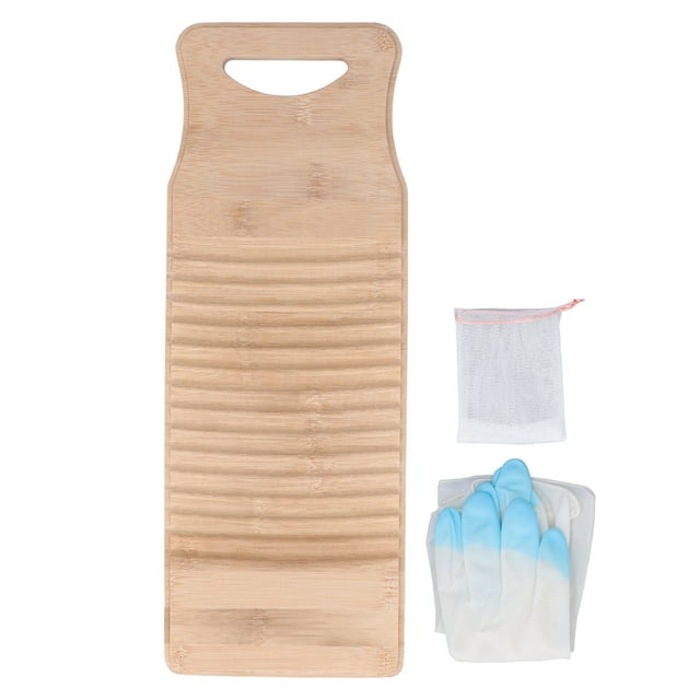 Bamboo Washboard Practical Hand Wash Laundry Cleaning Board for Home ...