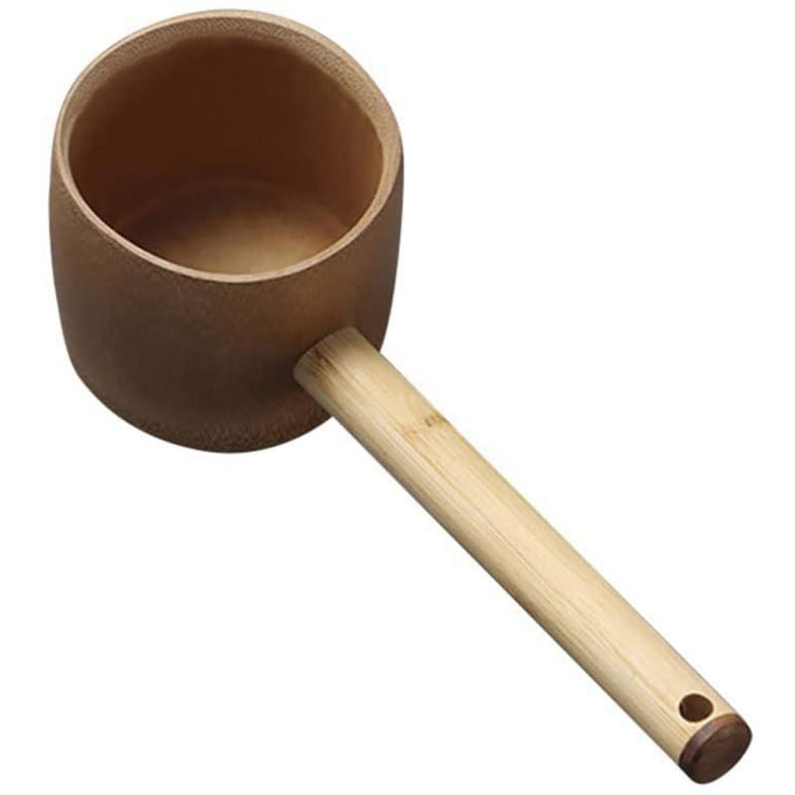 Bamboo Water Ladle Tea Water Scoop Bathing Dipper Ladle Sauna Ladle for ...